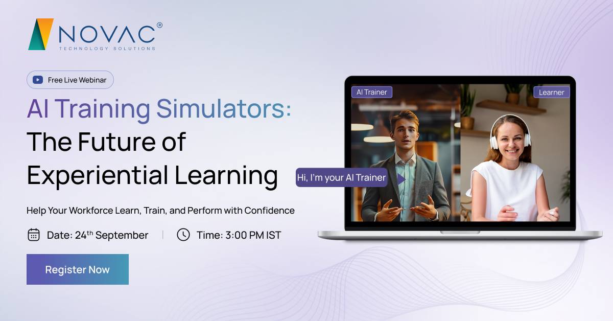 Live Webinar | AI Training Simulators – Future of Experiential Learning